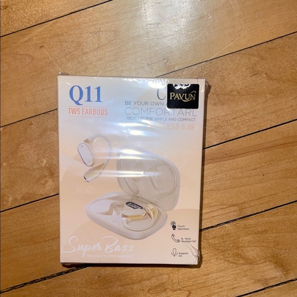 Headphones | Pavun Q11 Tws Earbuds With Case | Poshmark